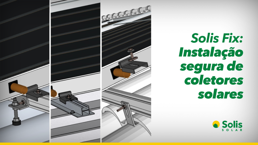 Suporte Para Fixação De Coletores Solares Aquecedor Solar Solis O